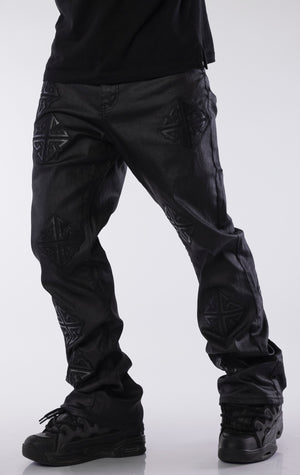 Obsidian Icon Flared Denim